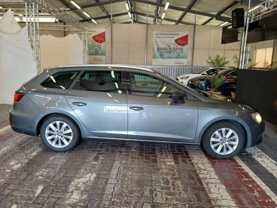 Pelēks SEAT Leon 2017 Viļņa, ar dzinēja tilpumu 1.40 L un nobraukumu 102 tūkst. km par 10880 €, foto 6 vietnē AUTOMOTO.COM.LV