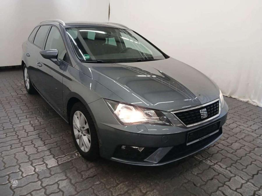 Pelēks SEAT Leon 2017 Viļņa, ar dzinēja tilpumu 1.40 L un nobraukumu 102 tūkst. km par 10880 €, foto 8 vietnē AUTOMOTO.COM.LV