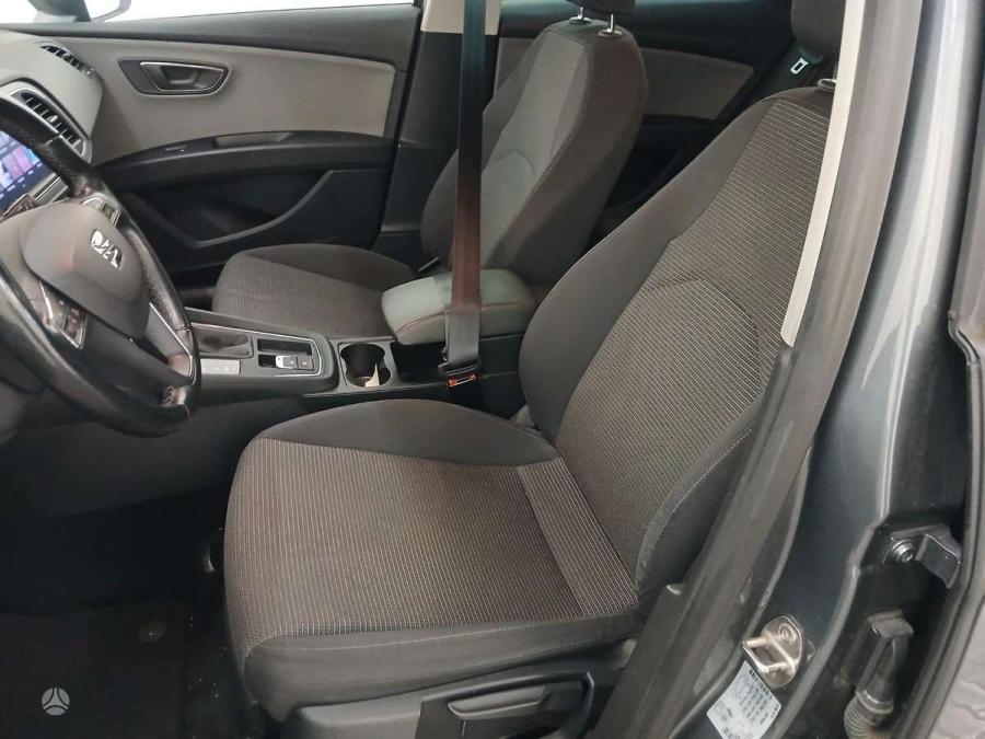 Pelēks SEAT Leon 2017 Viļņa, ar dzinēja tilpumu 1.40 L un nobraukumu 102 tūkst. km par 10880 €, foto 10 vietnē AUTOMOTO.COM.LV
