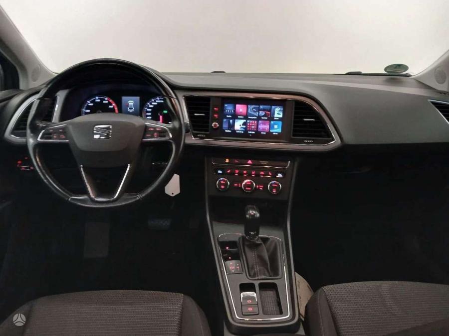 Pelēks SEAT Leon 2017 Viļņa, ar dzinēja tilpumu 1.40 L un nobraukumu 102 tūkst. km par 10880 €, foto 12 vietnē AUTOMOTO.COM.LV