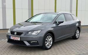 Grey SEAT Leon 2017 in Raseiniai, with an engine capacity of 1.60 L and mileage of 247 thousand km for 6900 €, photo 7 on AUTOMOTO.COM.LV