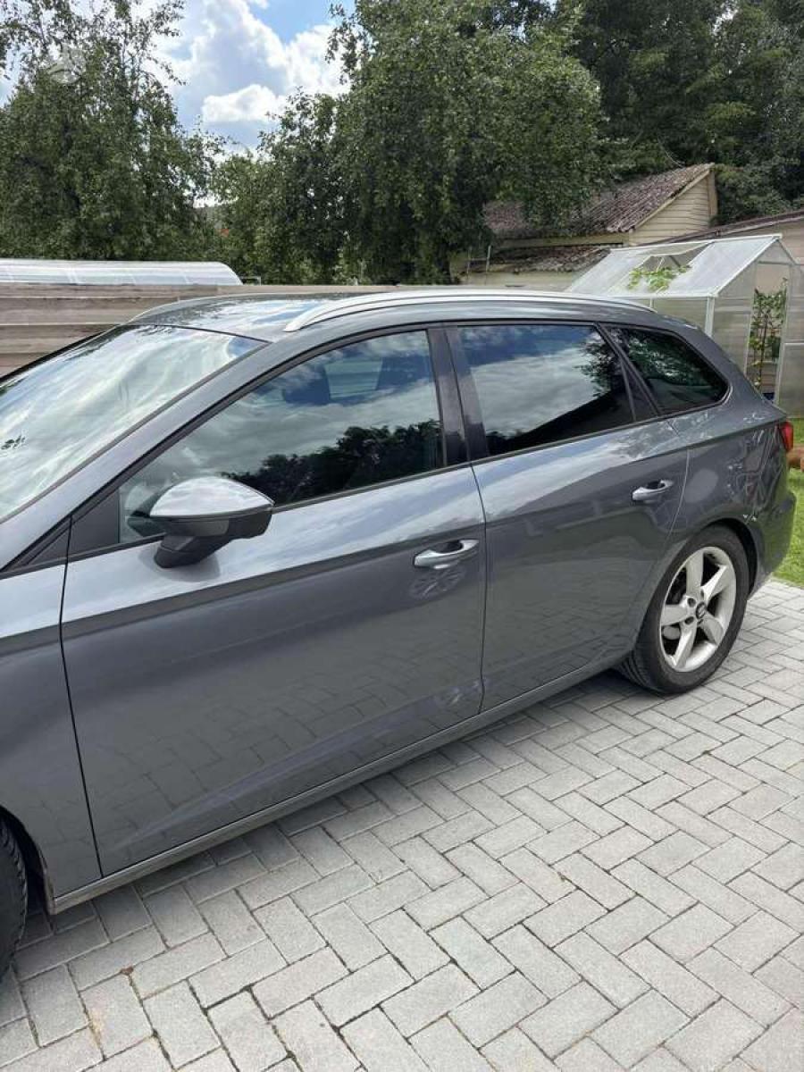 Pelēks SEAT Leon 2017 Panevēža, ar dzinēja tilpumu 1.40 L un nobraukumu 244 tūkst. km par 9700 €, foto 4 vietnē AUTOMOTO.COM.LV