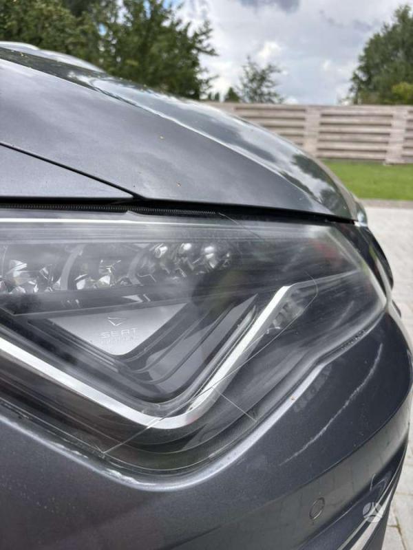 Grey SEAT Leon 2017 in Panevezys, with an engine capacity of 1.40 L and mileage of 244 thousand km for 9700 €, photo 5 on AUTOMOTO.COM.LV