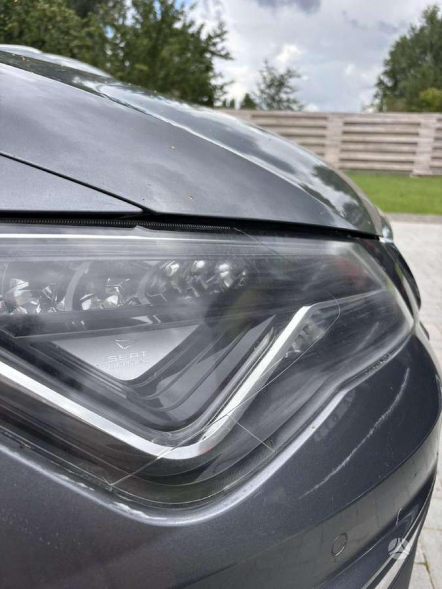 Pelēks SEAT Leon 2017 Panevēža, ar dzinēja tilpumu 1.40 L un nobraukumu 244 tūkst. km par 9700 €, foto 6 vietnē AUTOMOTO.COM.LV