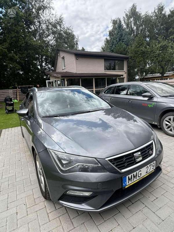 Grey SEAT Leon 2017 in Panevezys, with an engine capacity of 1.40 L and mileage of 244 thousand km for 9700 €, photo 7 on AUTOMOTO.COM.LV