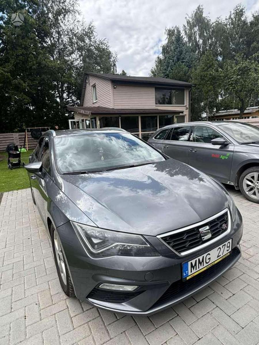 Pelēks SEAT Leon 2017 Panevēža, ar dzinēja tilpumu 1.40 L un nobraukumu 244 tūkst. km par 9700 €, foto 8 vietnē AUTOMOTO.COM.LV