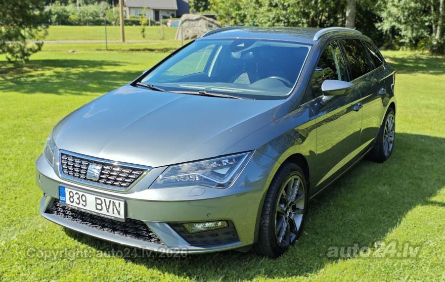 Grey SEAT Leon 2017 in Tallinn, with an engine capacity of 1.40 L and mileage of 175 thousand km for 9800 €, photo 4 on AUTOMOTO.COM.LV