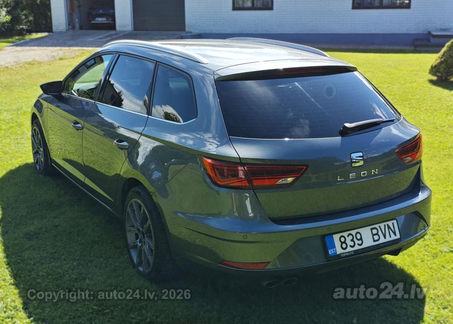 Grey SEAT Leon 2017 in Tallinn, with an engine capacity of 1.40 L and mileage of 175 thousand km for 9800 €, photo 6 on AUTOMOTO.COM.LV