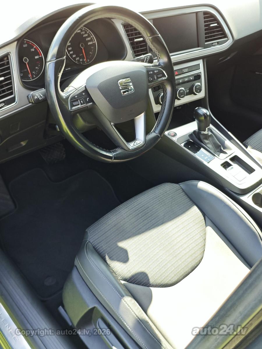 Grey SEAT Leon 2017 in Tallinn, with an engine capacity of 1.40 L and mileage of 175 thousand km for 9800 €, photo 13 on AUTOMOTO.COM.LV
