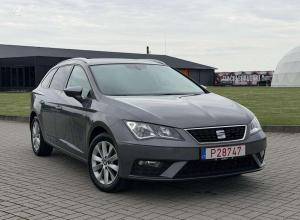 Pelēks SEAT Leon 2017 Raseiniai, ar dzinēja tilpumu 1.60 L un nobraukumu 272 tūkst. km par 6350 €, foto  vietnē AUTOMOTO.COM.LV
