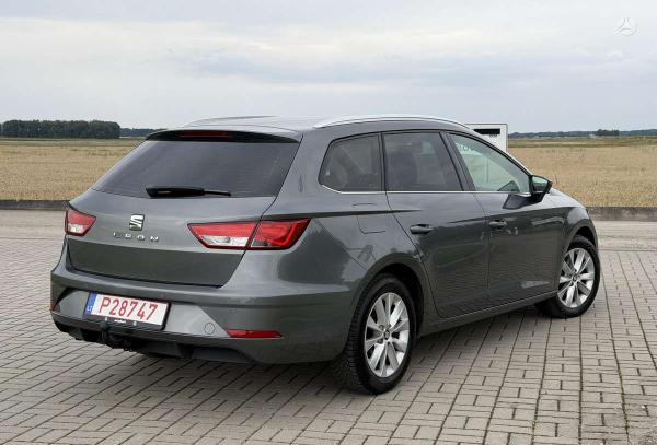 Grey SEAT Leon 2017 in Raseiniai, with an engine capacity of 1.60 L and mileage of 272 thousand km for 6350 €, photo 3 on AUTOMOTO.COM.LV