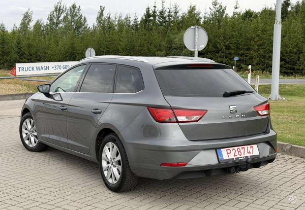 Grey SEAT Leon 2017 in Raseiniai, with an engine capacity of 1.60 L and mileage of 272 thousand km for 6350 €, photo 5 on AUTOMOTO.COM.LV
