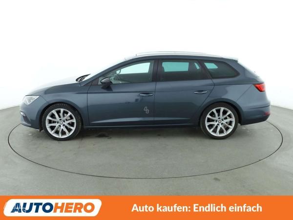 Grey SEAT Leon 2018 in Kaunas, with an engine capacity of 2.00 L and mileage of 58 thousand km for 22791 €, photo 3 on AUTOMOTO.COM.LV