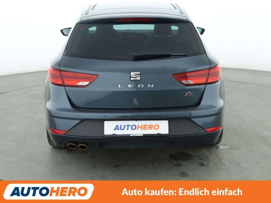 Pelēks SEAT Leon 2018 Kauņa, ar dzinēja tilpumu 2.00 L un nobraukumu 58 tūkst. km par 22791 €, foto 5 vietnē AUTOMOTO.COM.LV