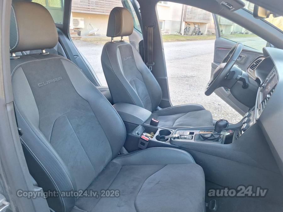 Grey SEAT Leon 2018 in Haapsalu, with an engine capacity of 2.00 L and mileage of 84 thousand km for 20500 €, photo 12 on AUTOMOTO.COM.LV