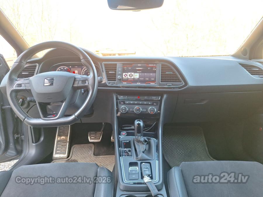 Grey SEAT Leon 2018 in Haapsalu, with an engine capacity of 2.00 L and mileage of 84 thousand km for 20500 €, photo 16 on AUTOMOTO.COM.LV