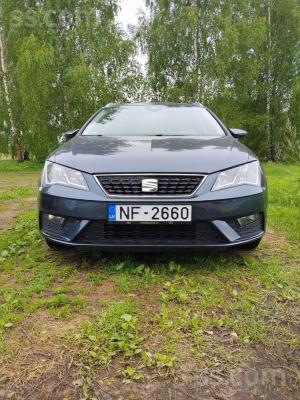 Grey SEAT Leon 2018 in Riga, with an engine capacity of 1.60 L and mileage of 251 thousand km for 6750 €, photo 6 on AUTOMOTO.COM.LV