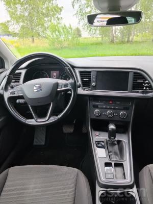 Grey SEAT Leon 2018 in Riga, with an engine capacity of 1.60 L and mileage of 251 thousand km for 6750 €, photo 7 on AUTOMOTO.COM.LV