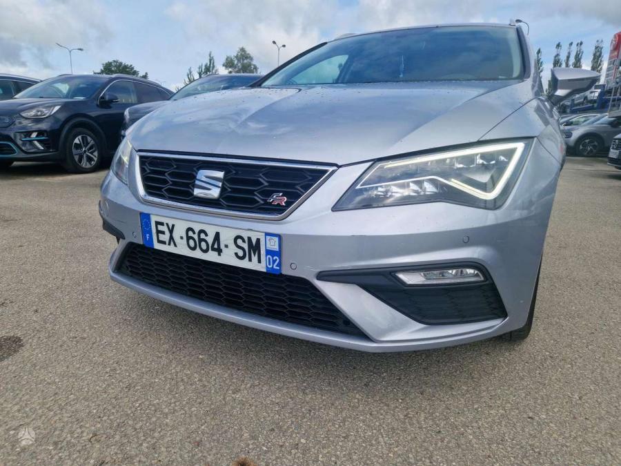 Grey SEAT Leon 2018 in Taurage, with an engine capacity of 1.97 L and mileage of 300 thousand km for 6000 €, photo 3 on AUTOMOTO.COM.LV