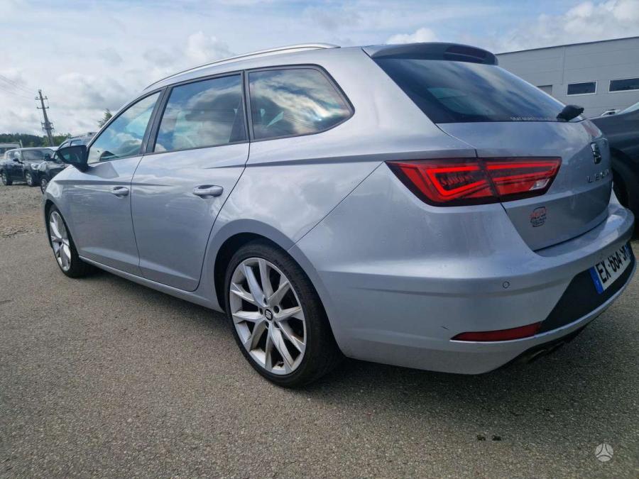 Grey SEAT Leon 2018 in Taurage, with an engine capacity of 1.97 L and mileage of 300 thousand km for 6000 €, photo 5 on AUTOMOTO.COM.LV