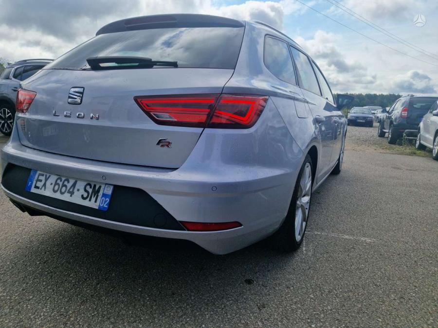 Grey SEAT Leon 2018 in Taurage, with an engine capacity of 1.97 L and mileage of 300 thousand km for 6000 €, photo 6 on AUTOMOTO.COM.LV
