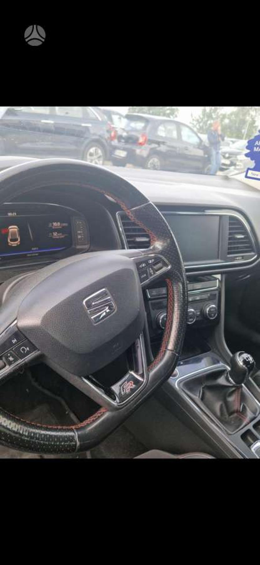 Grey SEAT Leon 2018 in Taurage, with an engine capacity of 1.97 L and mileage of 300 thousand km for 6000 €, photo 9 on AUTOMOTO.COM.LV