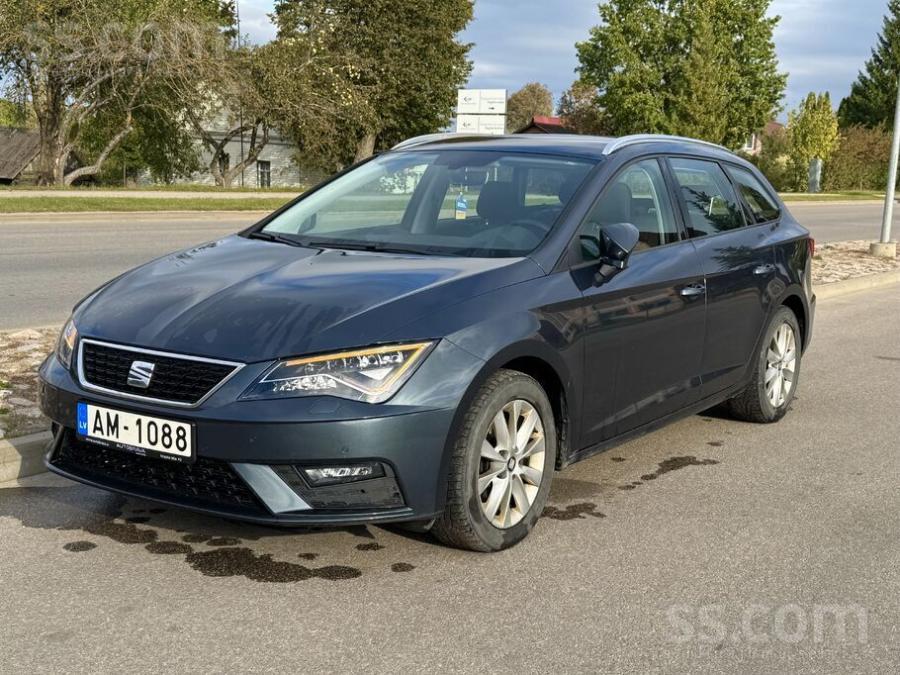 Grey SEAT Leon 2019 in Kraslava, with an engine capacity of 1.60 L and mileage of 215 thousand km for 9900 €, photo 7 on AUTOMOTO.COM.LV