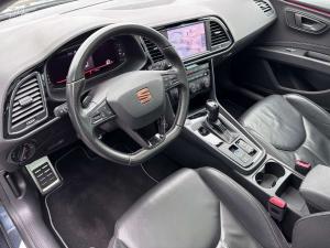 Grey SEAT Leon 2019 in Kaunas, with an engine capacity of 2.00 L and mileage of 78 thousand km for 25439 €, photo 15 on AUTOMOTO.COM.LV
