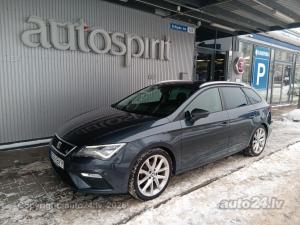 Pelēks SEAT Leon 2019 Tallina, ar dzinēja tilpumu 1.50 L un nobraukumu 125 tūkst. km par 12990 €, foto  vietnē AUTOMOTO.COM.LV