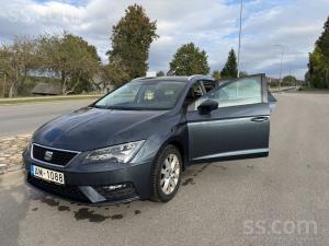 Grey SEAT Leon 2019 in Kraslava, with an engine capacity of 1.60 L and mileage of 218 thousand km for 8900 €, photo  on AUTOMOTO.COM.LV