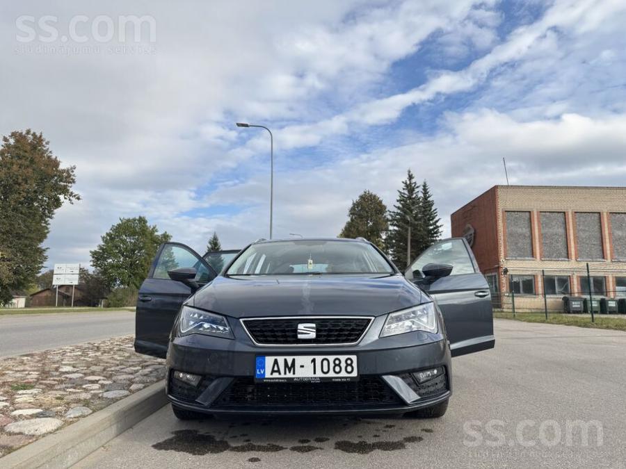 Pelēks SEAT Leon 2019 Krāslava, ar dzinēja tilpumu 1.60 L un nobraukumu 218 tūkst. km par 8900 €, foto 3 vietnē AUTOMOTO.COM.LV