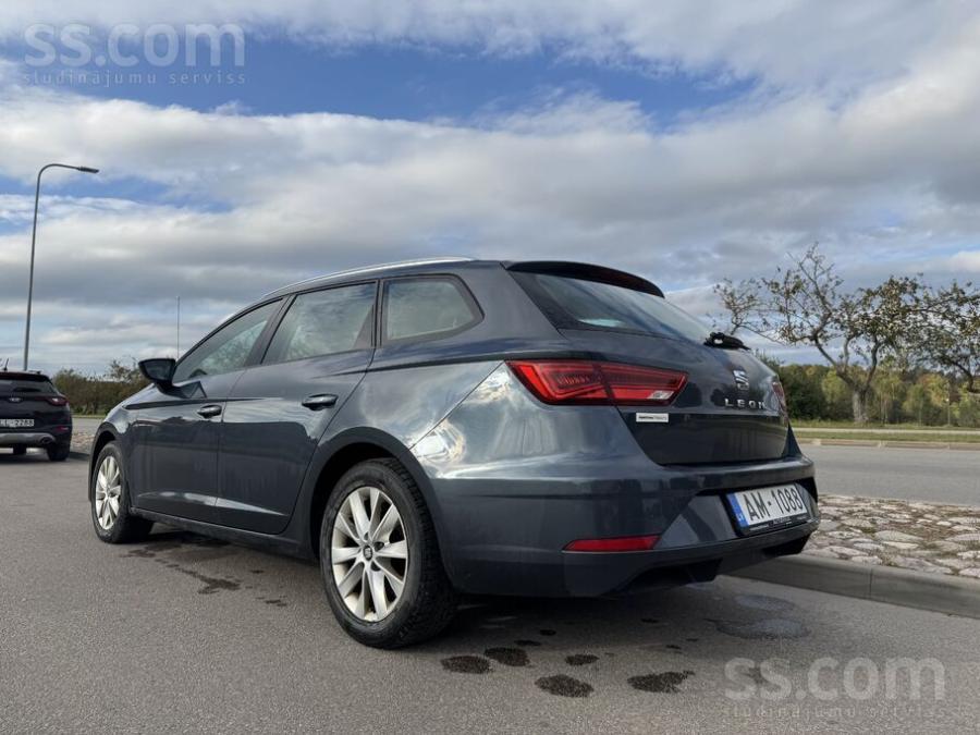 Pelēks SEAT Leon 2019 Krāslava, ar dzinēja tilpumu 1.60 L un nobraukumu 218 tūkst. km par 7500 €, foto 5 vietnē AUTOMOTO.COM.LV