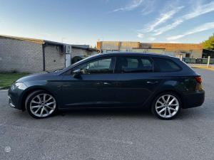 Grey SEAT Leon 2019 in Utena, with an engine capacity of 1.97 L and mileage of 289 thousand km for 8650 €, photo 9 on AUTOMOTO.COM.LV