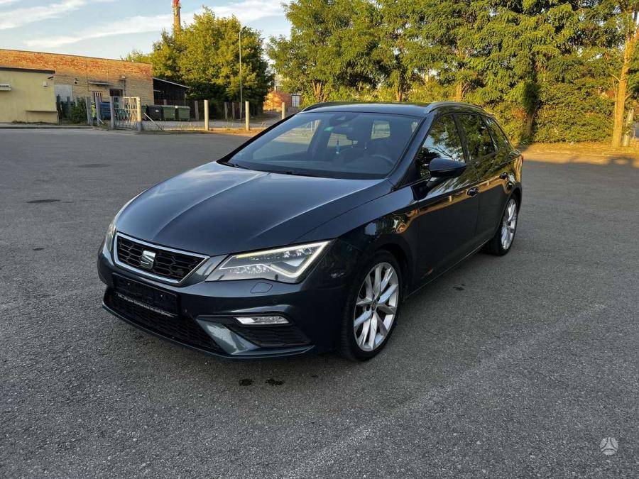 Grey SEAT Leon 2019 in Utena, with an engine capacity of 1.97 L and mileage of 289 thousand km for 8650 €, photo 10 on AUTOMOTO.COM.LV