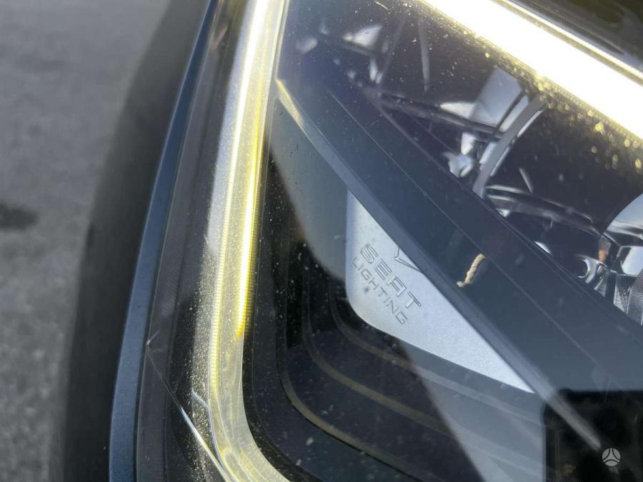 Grey SEAT Leon 2019 in Utena, with an engine capacity of 1.97 L and mileage of 289 thousand km for 8650 €, photo 13 on AUTOMOTO.COM.LV