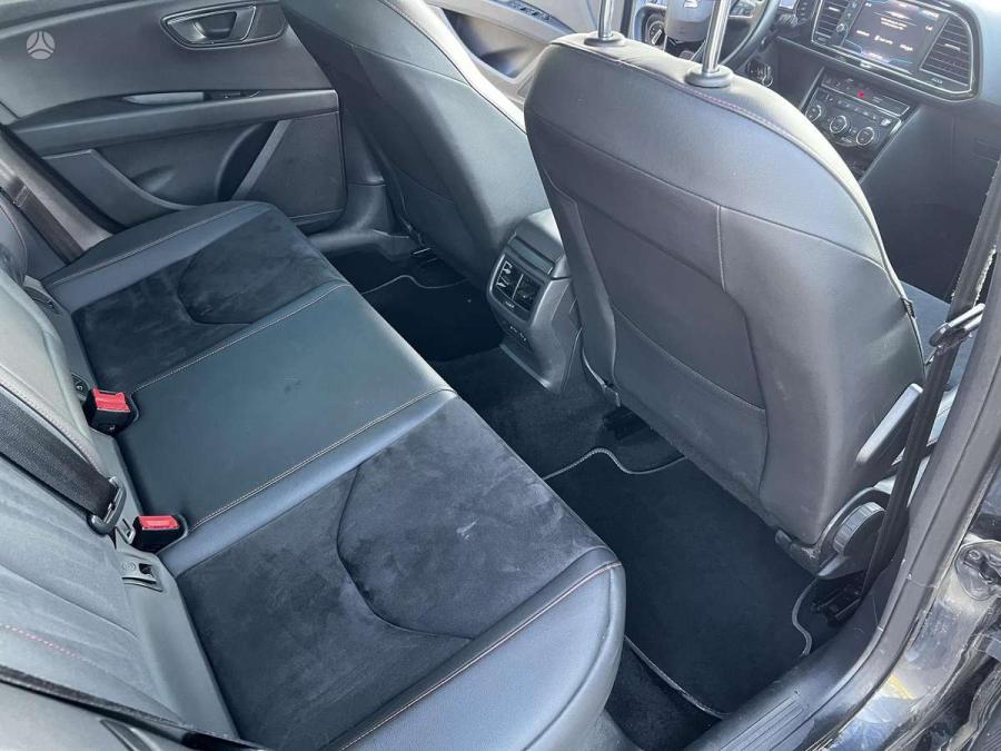 Grey SEAT Leon 2019 in Utena, with an engine capacity of 1.97 L and mileage of 289 thousand km for 8650 €, photo 19 on AUTOMOTO.COM.LV