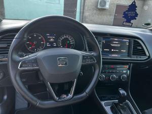Grey SEAT Leon 2019 in Utena, with an engine capacity of 1.97 L and mileage of 289 thousand km for 8650 €, photo 33 on AUTOMOTO.COM.LV