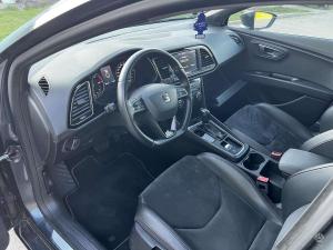 Grey SEAT Leon 2019 in Utena, with an engine capacity of 1.97 L and mileage of 289 thousand km for 8650 €, photo 37 on AUTOMOTO.COM.LV