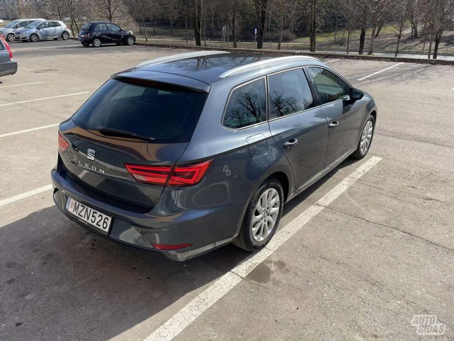 Pelēks SEAT Leon 2019 Kauņa, ar dzinēja tilpumu 1.60 L un nobraukumu 147 tūkst. km par 10900 €, foto 5 vietnē AUTOMOTO.COM.LV