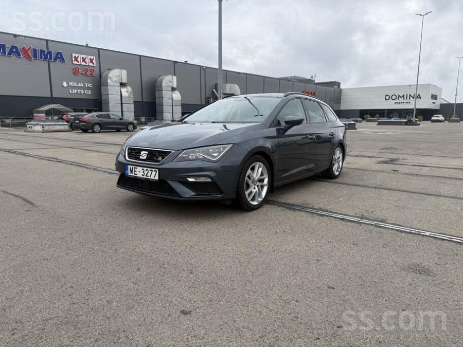 Pelēks SEAT Leon 2019 Rīga, ar dzinēja tilpumu 1.50 L un nobraukumu 97 tūkst. km par 12000 €, foto 1 vietnē AUTOMOTO.COM.LV