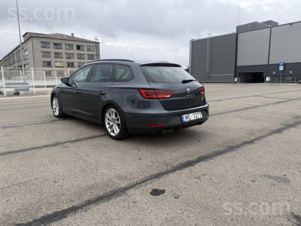 Grey SEAT Leon 2019 in Riga, with an engine capacity of 1.50 L and mileage of 97 thousand km for 12000 €, photo 2 on AUTOMOTO.COM.LV