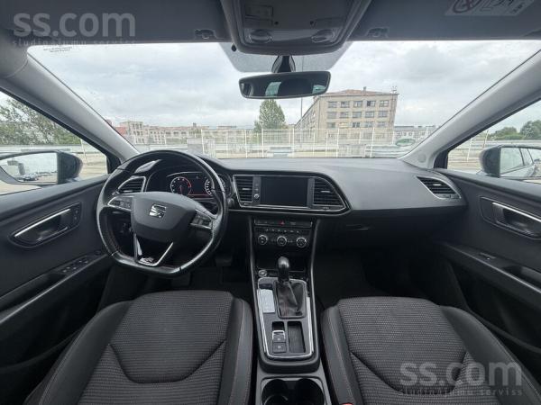 Grey SEAT Leon 2019 in Riga, with an engine capacity of 1.50 L and mileage of 97 thousand km for 12000 €, photo 4 on AUTOMOTO.COM.LV