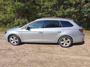 Pelēks SEAT Leon 2019 Viļņa, ar dzinēja tilpumu 1.50 L un nobraukumu 119 tūkst. km par 15400 €, foto  vietnē AUTOMOTO.COM.LV