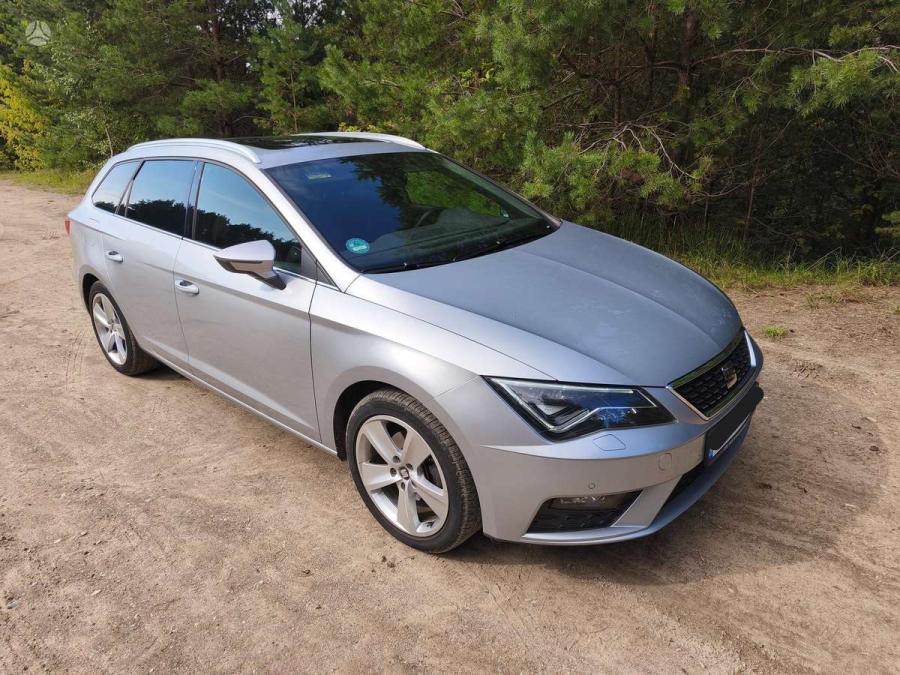 Pelēks SEAT Leon 2019 Viļņa, ar dzinēja tilpumu 1.50 L un nobraukumu 119 tūkst. km par 15400 €, foto 9 vietnē AUTOMOTO.COM.LV