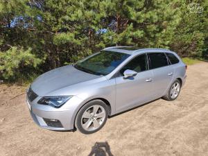 Grey SEAT Leon 2019 in Vilnius, with an engine capacity of 1.50 L and mileage of 119 thousand km for 15400 €, photo  on AUTOMOTO.COM.LV