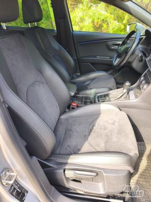 Grey SEAT Leon 2019 in Vilnius, with an engine capacity of 1.50 L and mileage of 119 thousand km for 15400 €, photo 14 on AUTOMOTO.COM.LV
