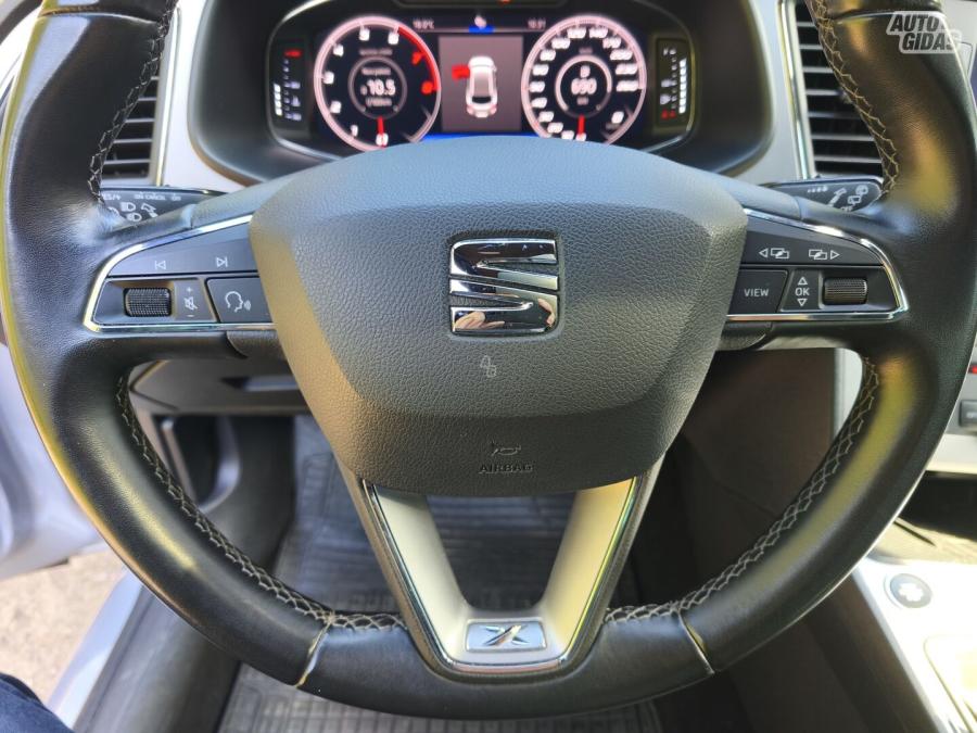 Grey SEAT Leon 2019 in Vilnius, with an engine capacity of 1.50 L and mileage of 119 thousand km for 15400 €, photo 22 on AUTOMOTO.COM.LV