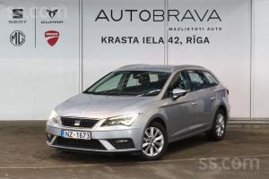 Pelēks SEAT Leon 2019 Rīga, ar dzinēja tilpumu 1.60 L un nobraukumu 143 tūkst. km par 8490 €, foto  vietnē AUTOMOTO.COM.LV