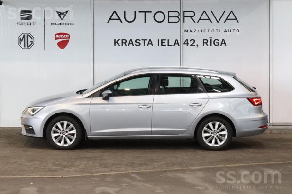 Grey SEAT Leon 2019 in Riga, with an engine capacity of 1.60 L and mileage of 143 thousand km for 8490 €, photo 5 on AUTOMOTO.COM.LV