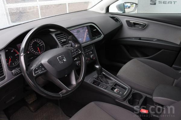 Grey SEAT Leon 2019 in Riga, with an engine capacity of 1.60 L and mileage of 143 thousand km for 8490 €, photo 10 on AUTOMOTO.COM.LV